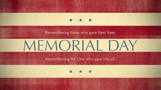 Scripture on Memorial Day | Before The Cross
