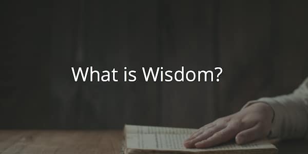 Proverbs 1: What is Wisdom? | Before The Cross