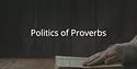 Scripture on Politics | Before The Cross